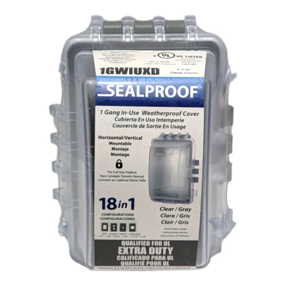 Sealproof | Other | Sealproof Gang In Use Weatherproof Outlet Cover ...